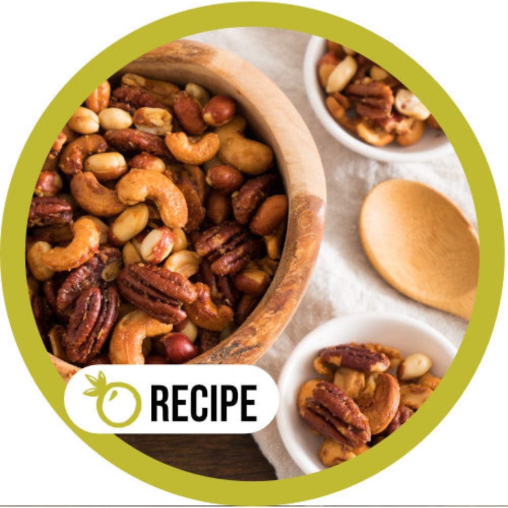 (Recipe) Tangy Harissa Roasted Nuts